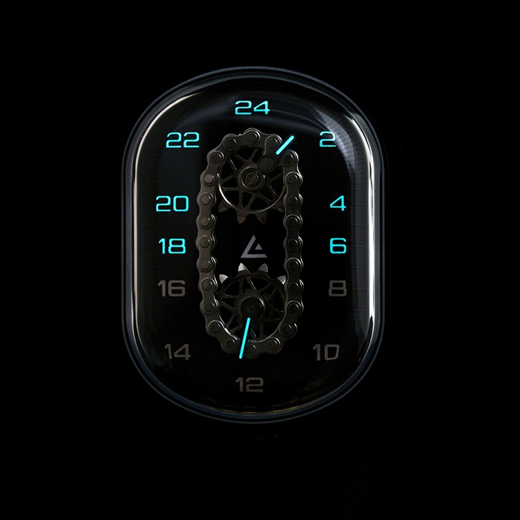 Chain Of Time Ebony Black Watches - Mechanical Watches Manufacturer