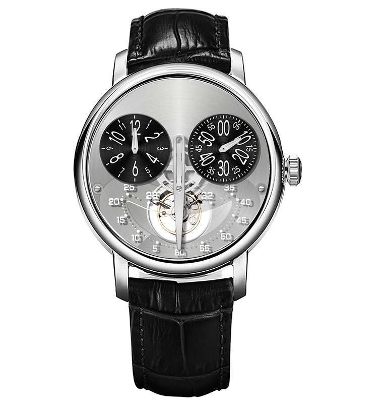 Unique Dual-Dial Mechanical Watch