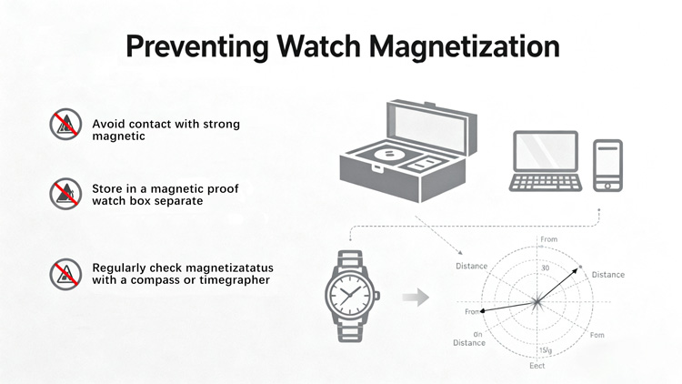 Demagnetizing Mechanical Watches